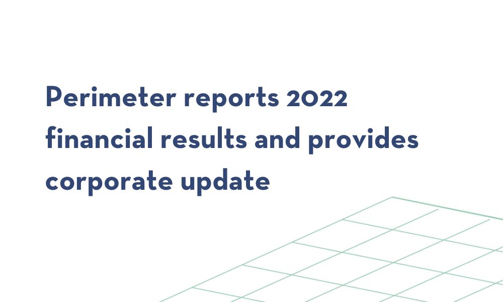 2022 financial results news release | Perimeter Medical